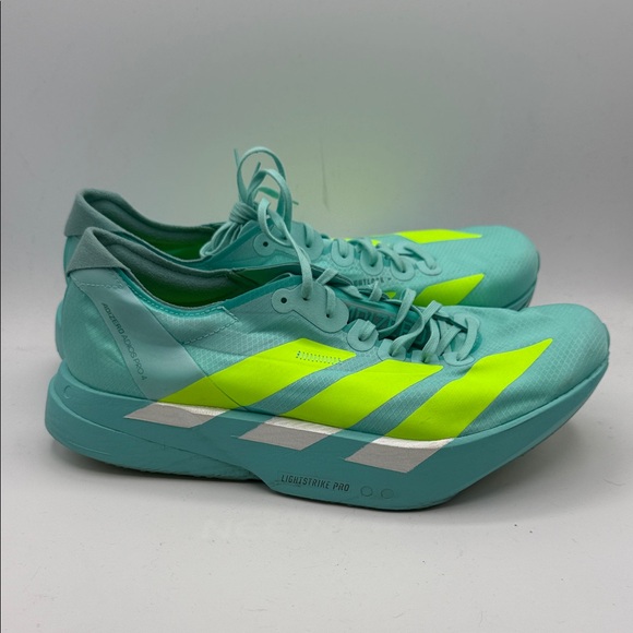adidas | Shoes | Adidas Adizero Adios Pro 4 Aqua And Neon Yellow ...